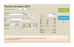 Payroll Dashboard Excel Template