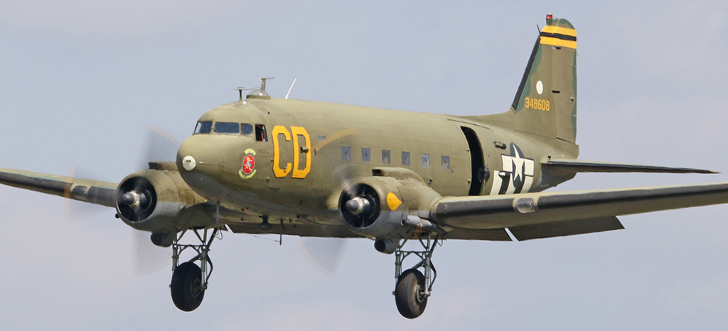 20+ Douglas C-47 Skytrain transport planes to fly from the U.S. to the ...