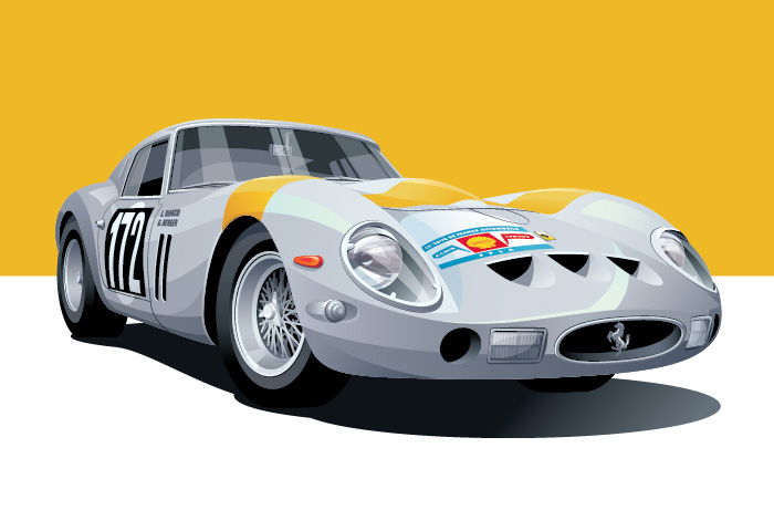 Arthur Schening's Historic Racing Car Prints – The Chicane