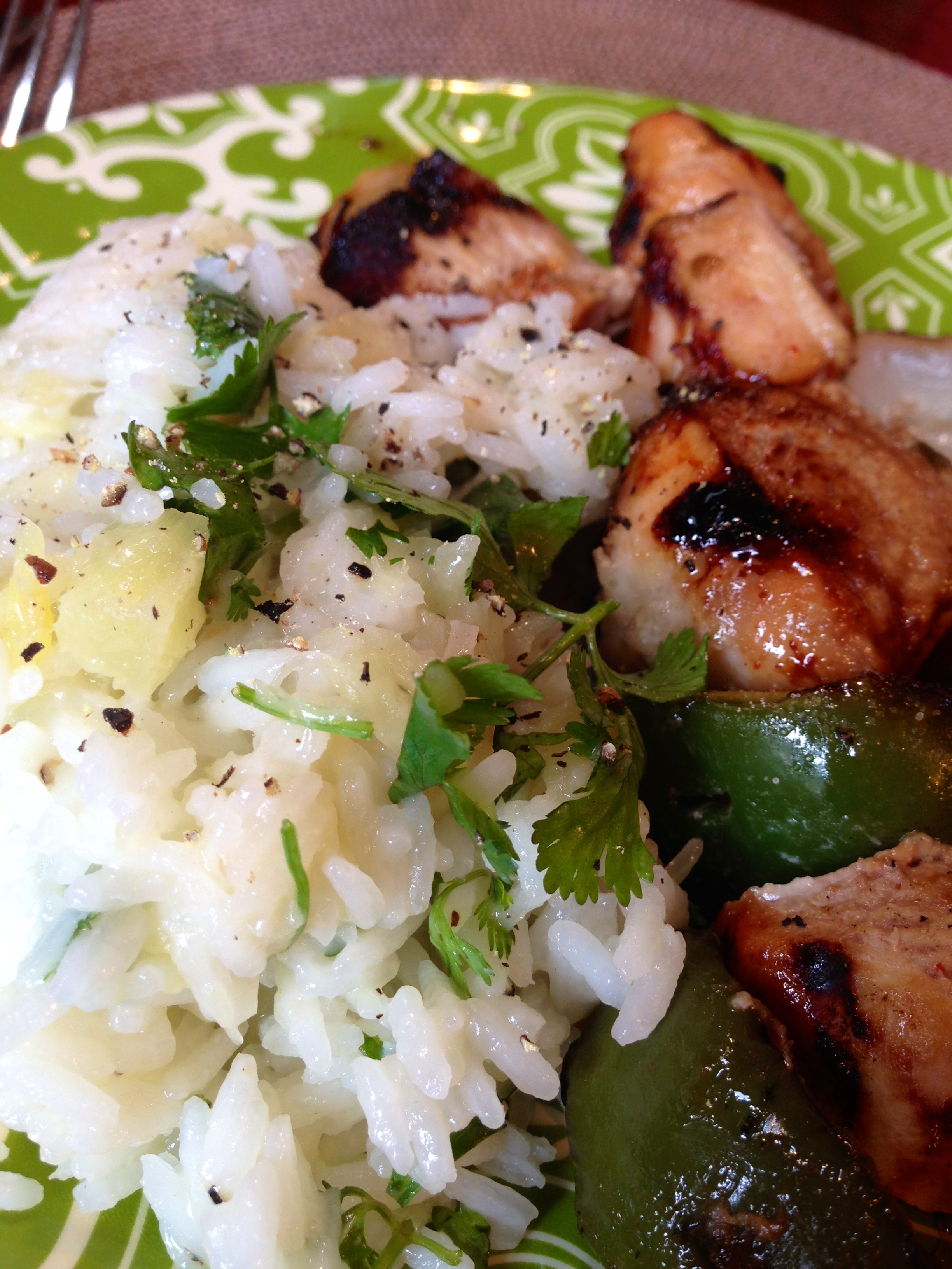 Cilantro Lime Rice with Pineapple | The Common Plate
