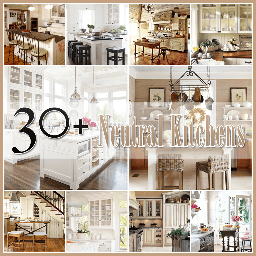 Neutral Kitchens 30 plus A fabulous selection - The Cottage Market