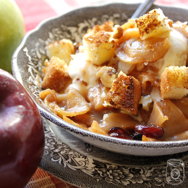 Salted Caramel Apple Pie Sundae - The Cottage Market