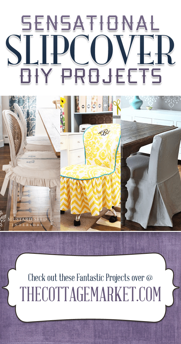 Sensational Slipcover DIY Projects {How to make Slipcovers} - The ...