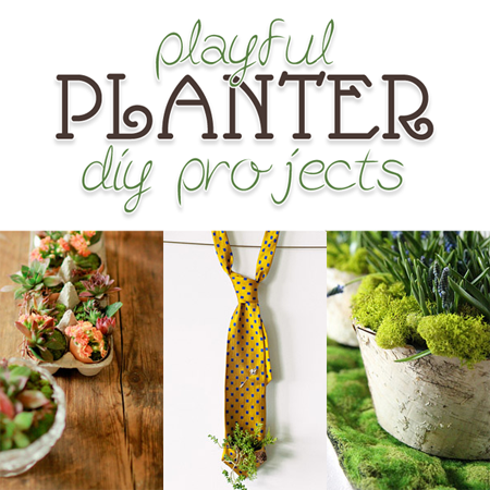 Playful Planter DIY Projects - The Cottage Market