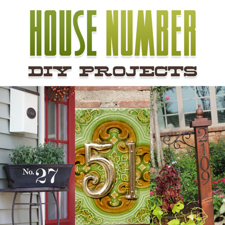House Number DIY Projects - The Cottage Market