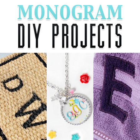 Monogram DIY Projects - The Cottage Market