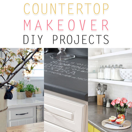 Countertop Makeover DIY Projects - The Cottage Market