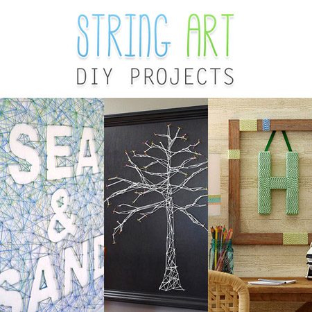 String Art DIY Projects - The Cottage Market