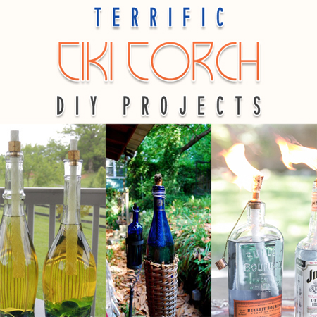 Terrific Tiki Torch DIY Projects - The Cottage Market