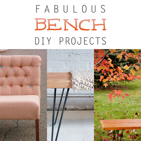 Fabulous Bench DIY Projects - The Cottage Market