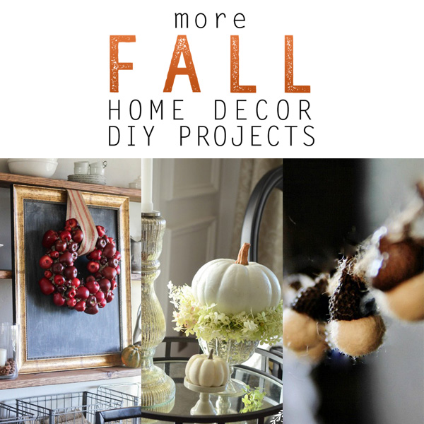 More Fall Home Decor DIY Projects - The Cottage Market