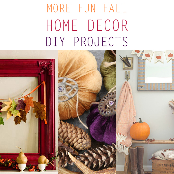 More Fun Fall Home Decor DIY Projects - The Cottage Market