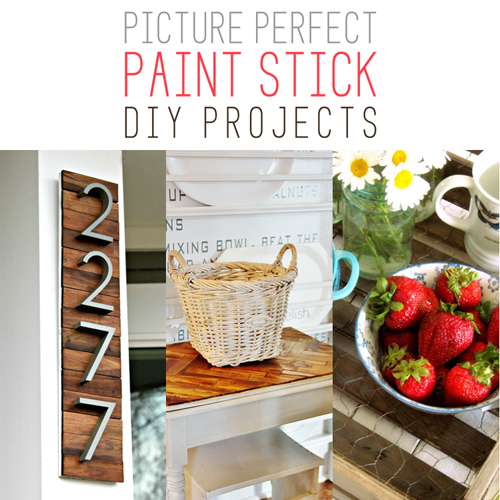 Picture Perfect Paint Stick DIY Projects - The Cottage Market