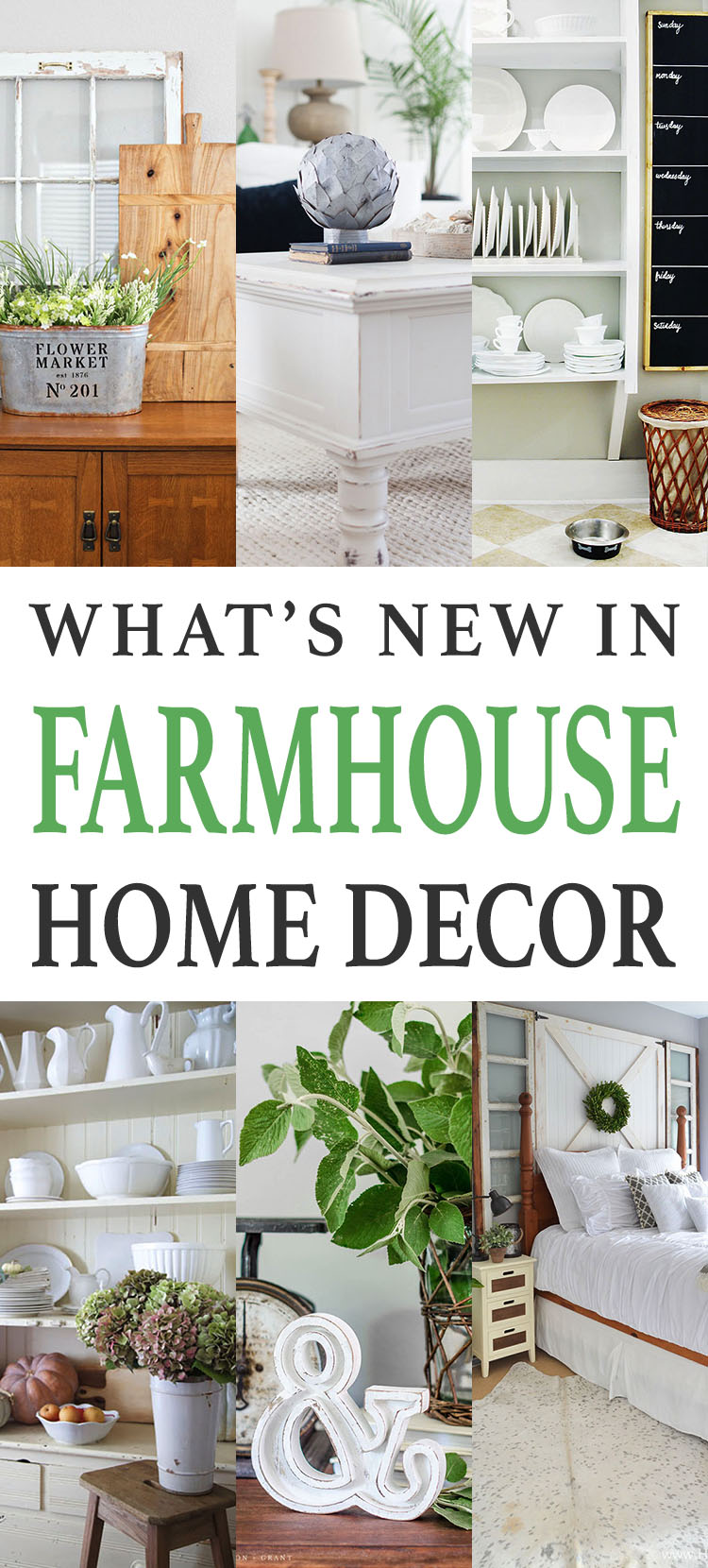 What's New in Farmhouse Home Decor - The Cottage Market