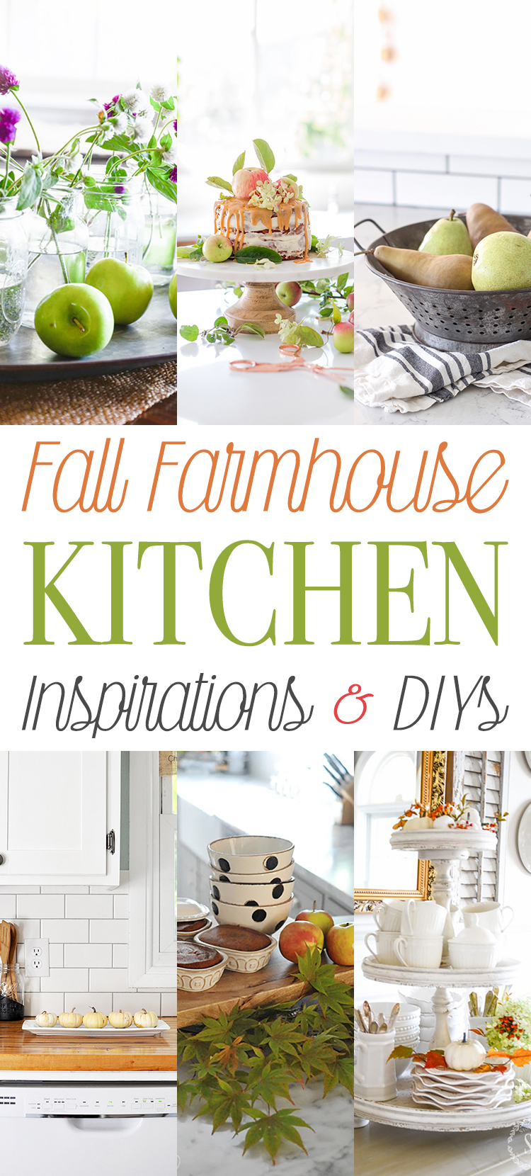 10 Fall Farmhouse Kitchen Inspirations and DIYs - The Cottage Market