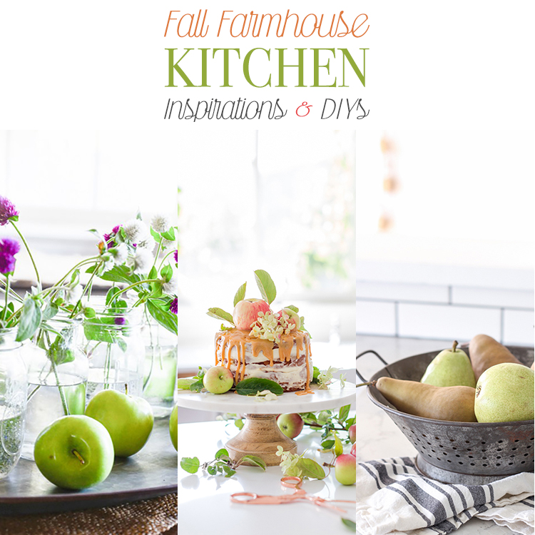10 Fall Farmhouse Kitchen Inspirations and DIYs - The Cottage Market