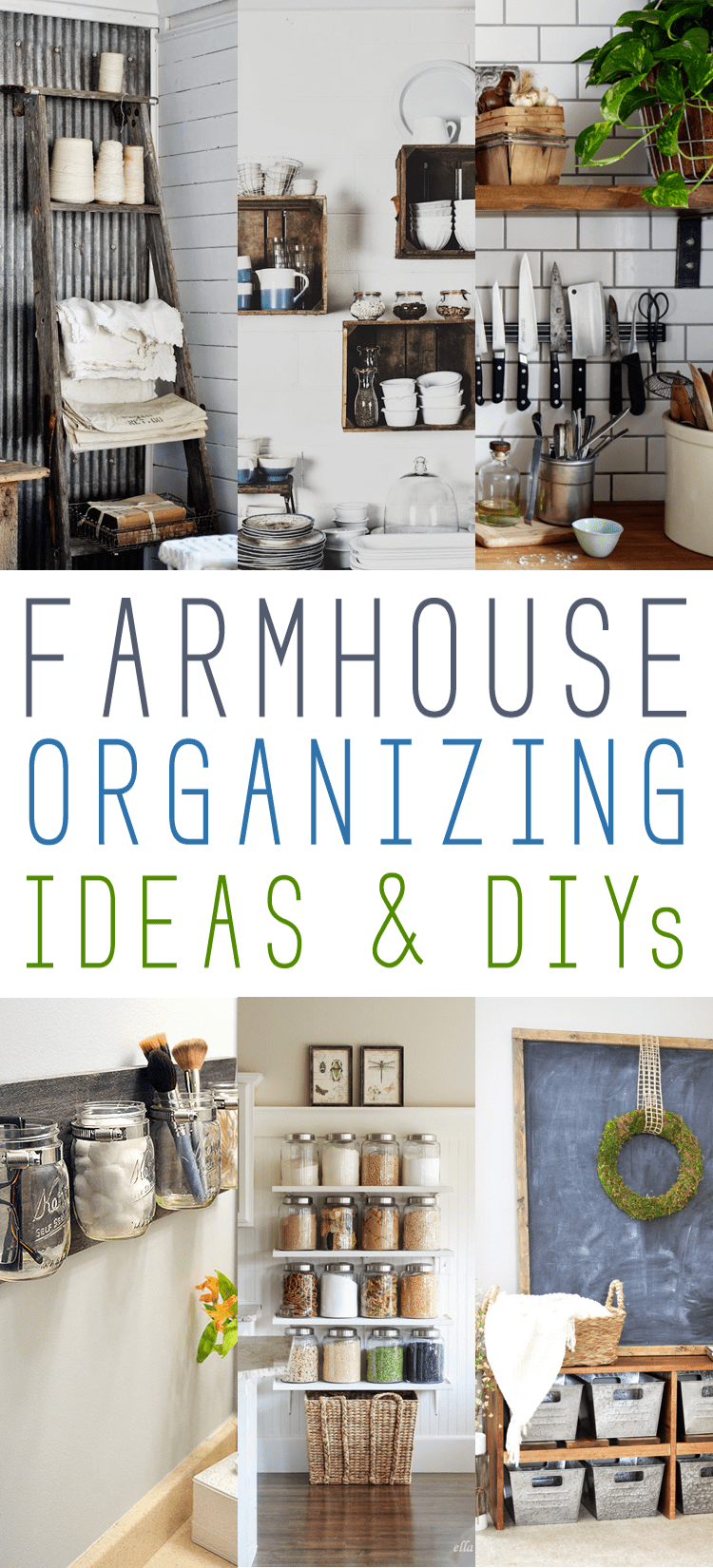 Fresh Farmhouse Storage Ideas and DIYs - Page 11 of 11 - The Cottage Market