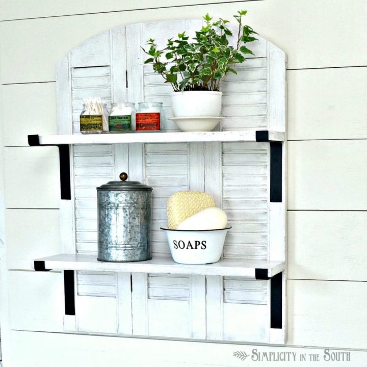 Fabulous Farmhouse Upcycled Shutter DIYS - The Cottage Market