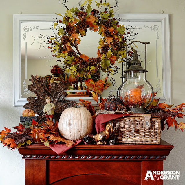 Fabulous Farmhouse Fall Mantels - The Cottage Market