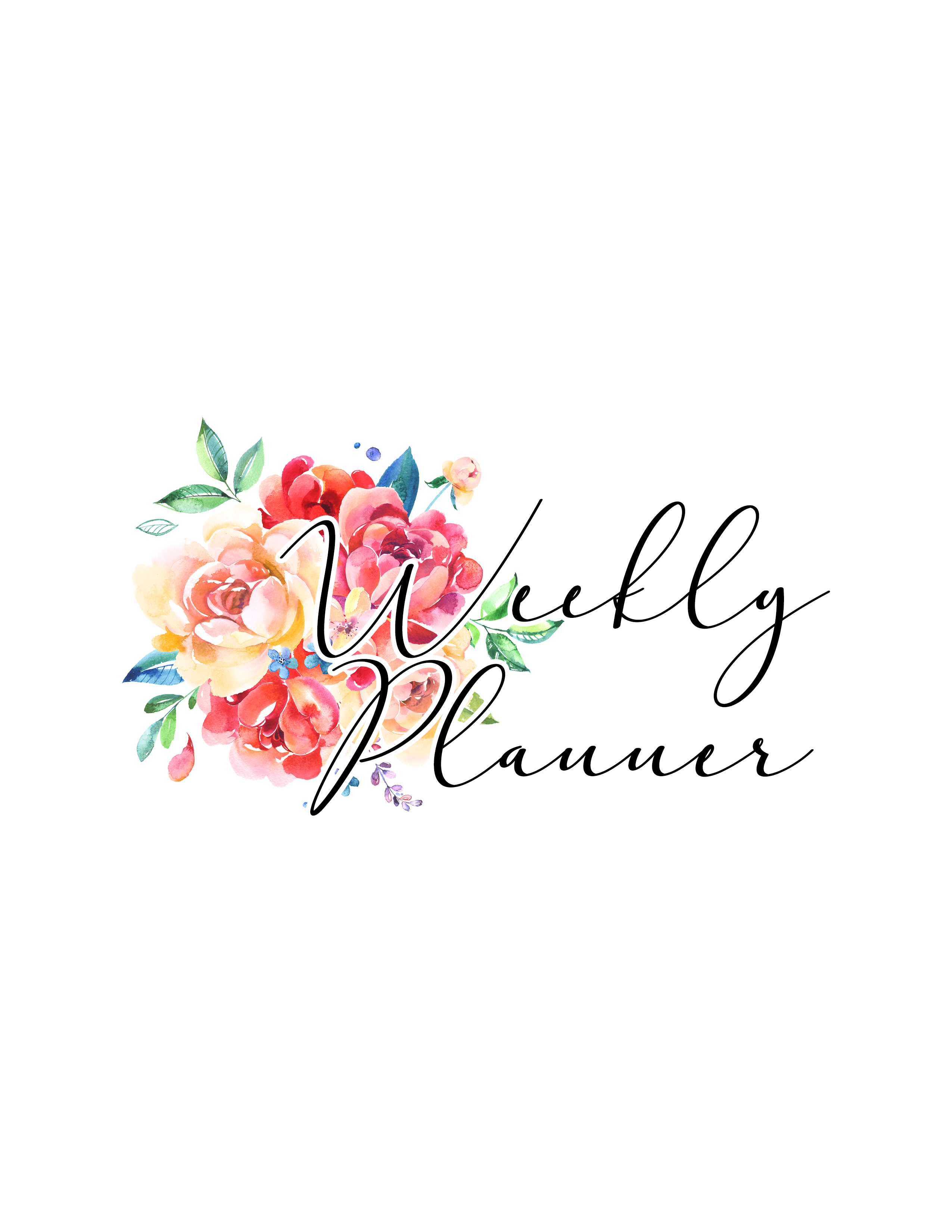 Free Printable 2018 Planner 50 Plus Printable Pages - The Cottage Market