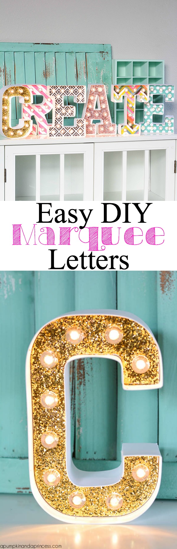 25 Marvelous DIY Monograms You Need To Make Now!! - The Cottage Market