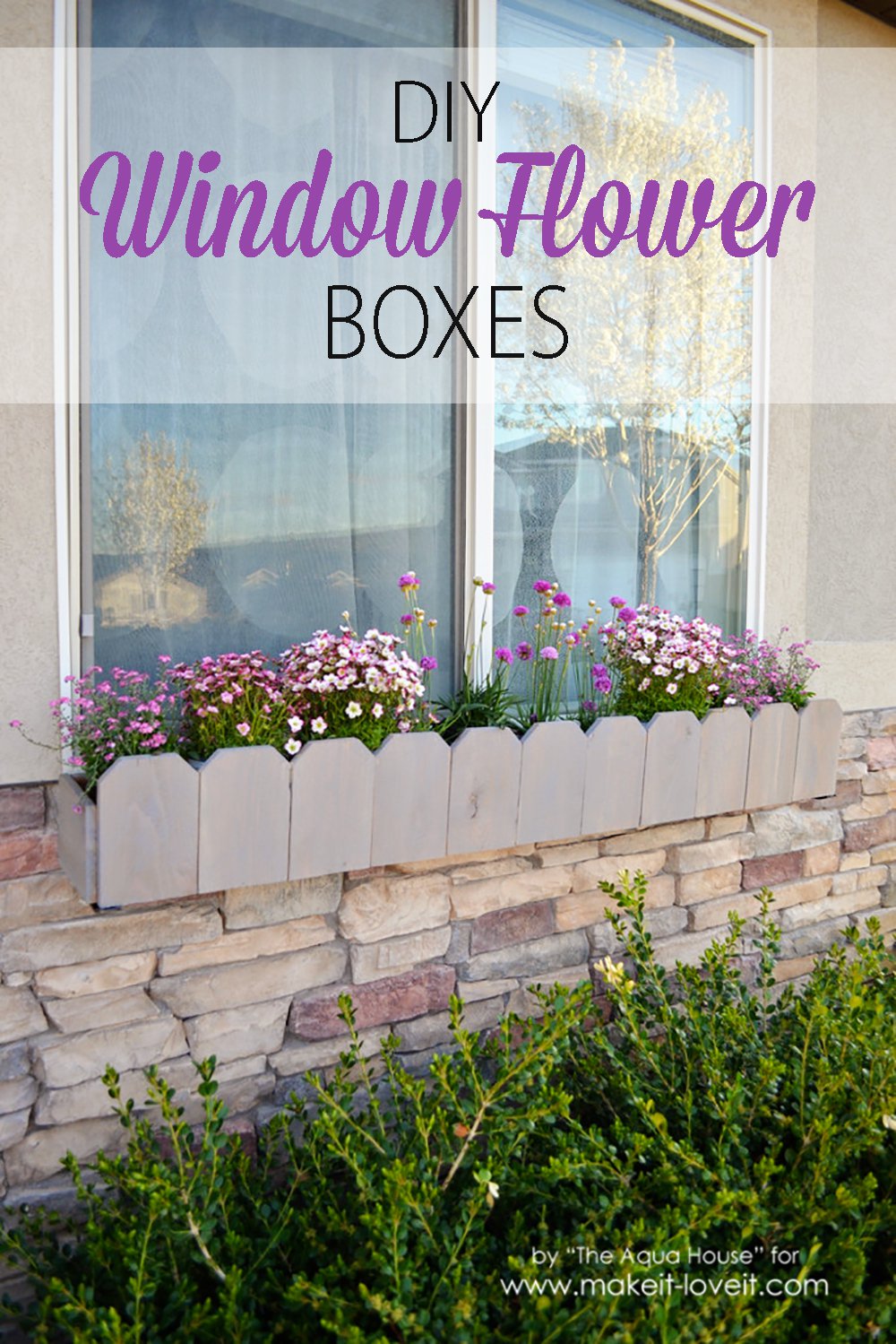 Beautiful DIY Window Box Ideas with Curb Appeal - The Cottage Market
