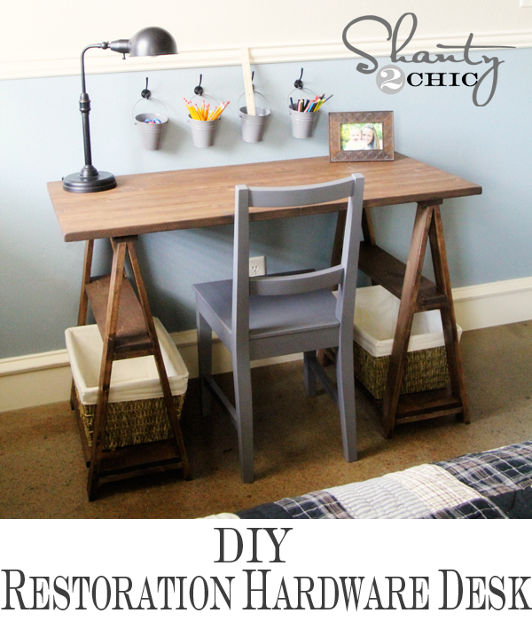 Fabulous and Functional Farmhouse DIY Desks - The Cottage Market