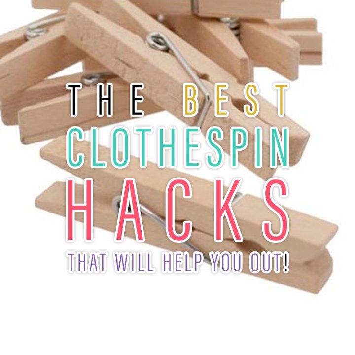 Helpful Clothespin Hacks for Your Home on The Cottage Market
