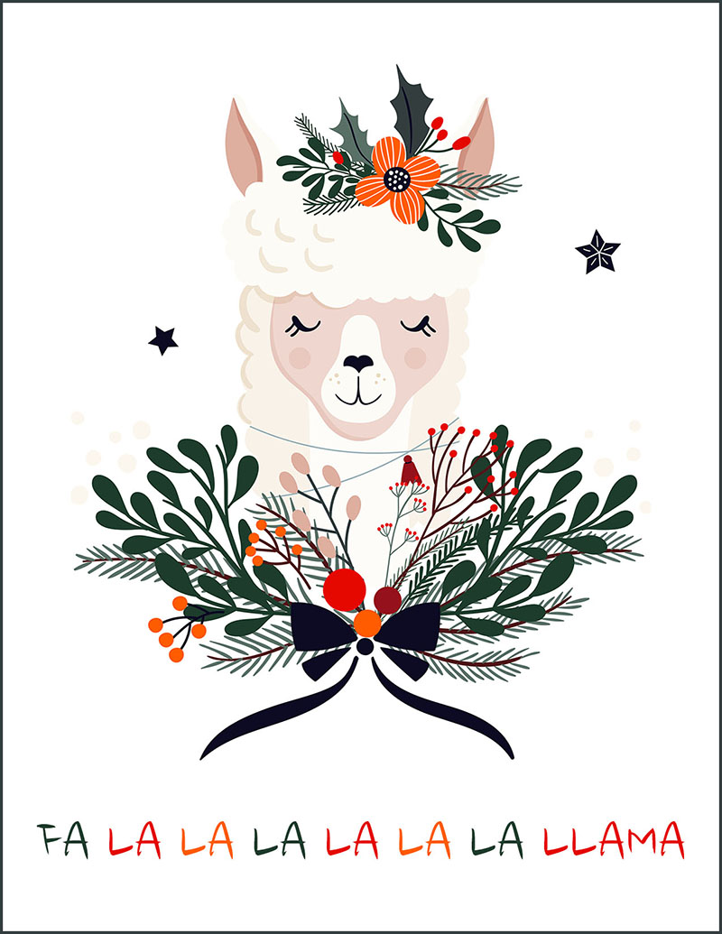 Fabulous Free Printable Christmas & Holiday Cards - The Cottage Market