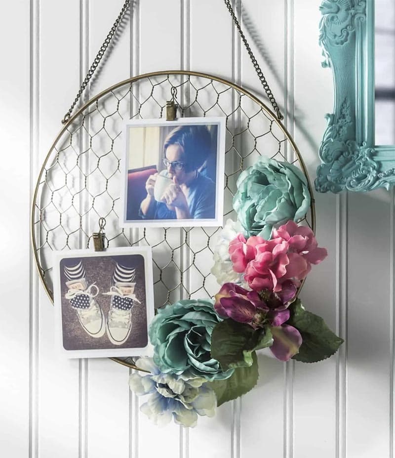 Fun Collection of Farmhouse Chicken Wire DIY Projects - The Cottage Market