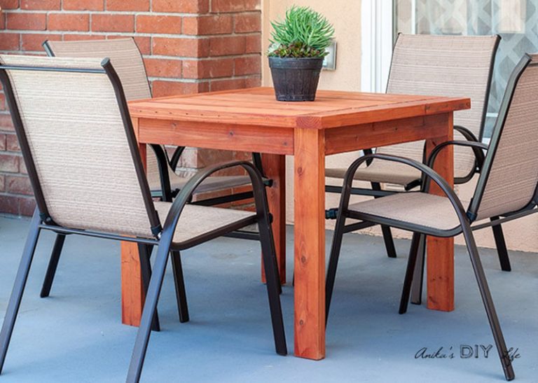 Fabulous Outdoor DIY 2X4 Furniture Projects - The Cottage Market
