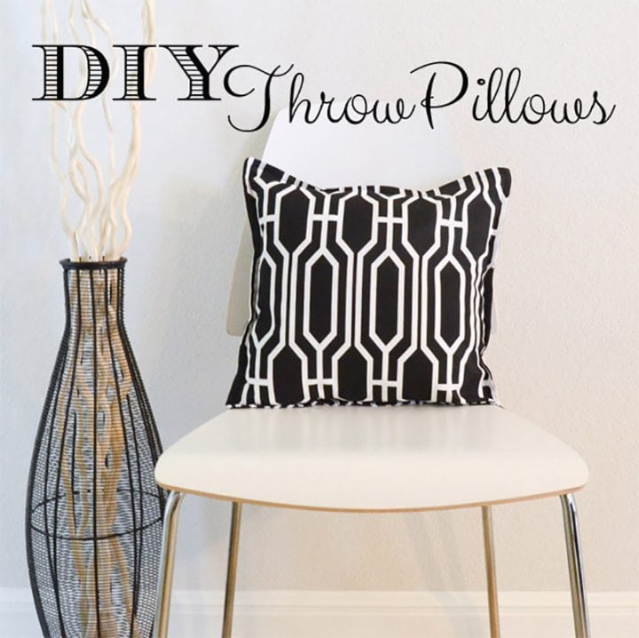 Simple Budget Friendly DIY Throw Pillows - The Cottage Market