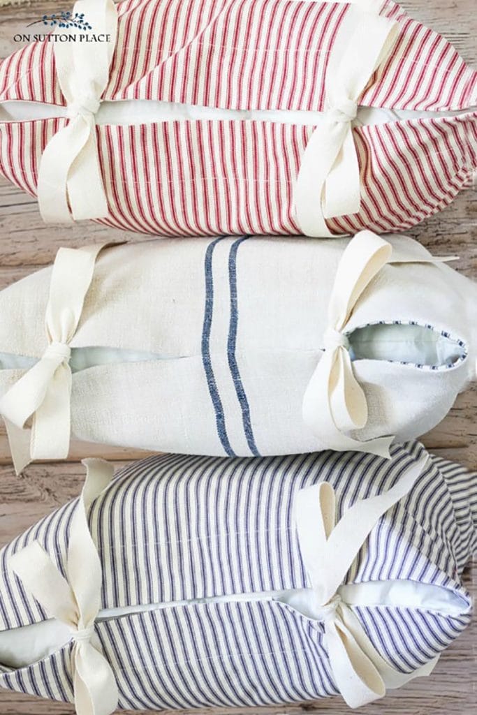 Simple Budget Friendly DIY Throw Pillows - The Cottage Market