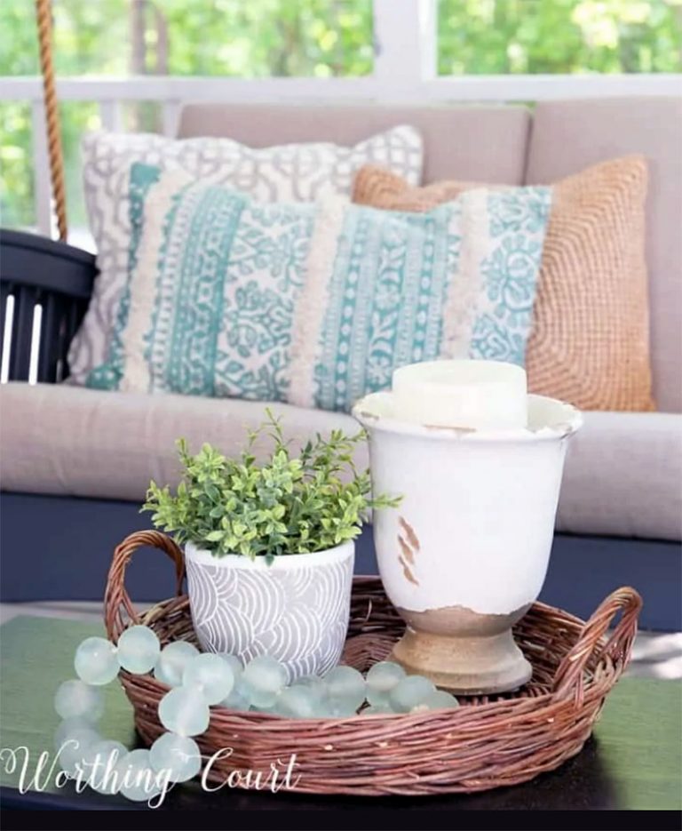 Adding Farmhouse Charm by Decorating With Baskets - The Cottage Market