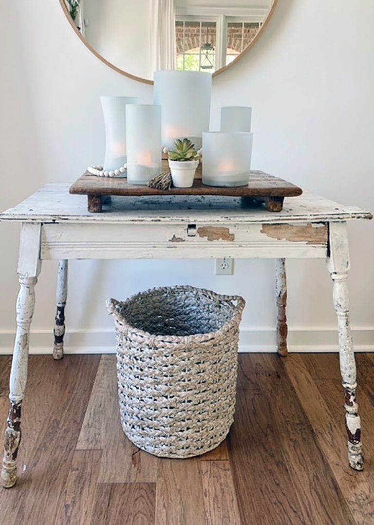 Adding Farmhouse Charm by Decorating With Baskets - The Cottage Market