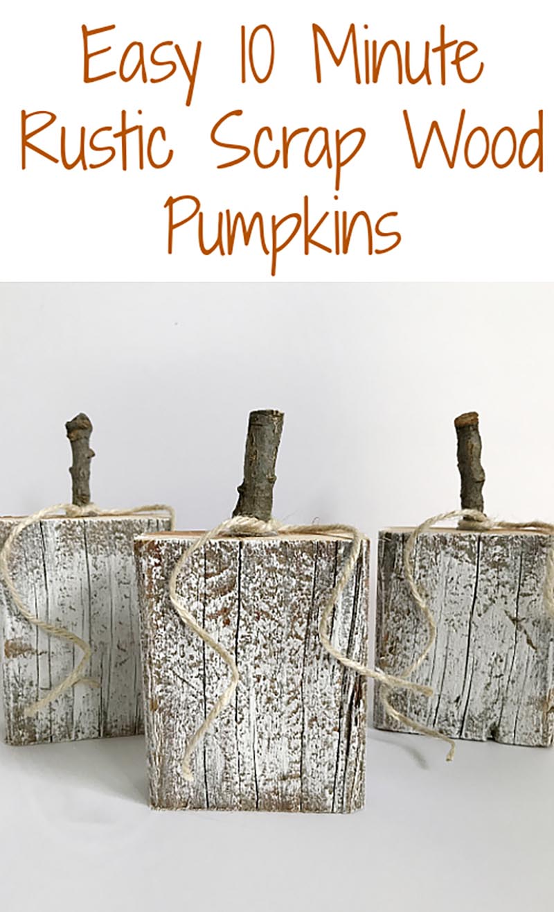 Farmhouse Scrap Wood Pumpkin Projects! - The Cottage Market