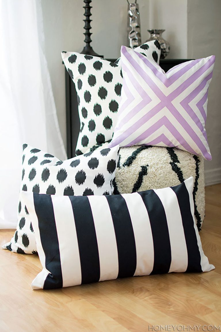 Spruce Up Your Space: DIY No-Sew Throw Pillows for a Cozy and Trendy ...