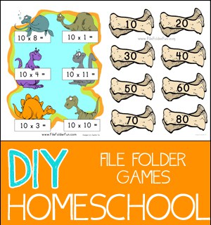 DIY Homeschool Math Tools - The Crafty Classroom