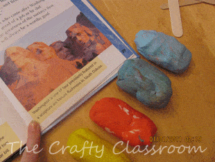Mount Rushmore Art Project for Kids - The Crafty Classroom