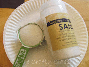 Gritty Texture Paint - The Crafty Classroom