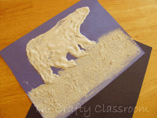 Gritty Texture Paint - The Crafty Classroom
