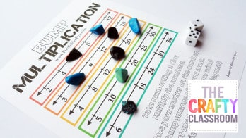 Second Grade Math Games - The Crafty Classroom