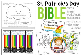 St. Patrick's Day Bible Crafts - The Crafty Classroom