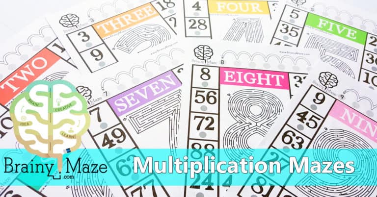 Multiplication Mazes & Worksheets - The Crafty Classroom