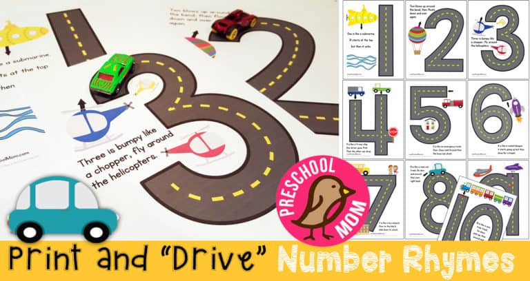 Free Number Formation Mats - The Crafty Classroom