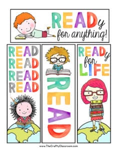 Free Super Reader Pack for Summer Reading - The Crafty Classroom