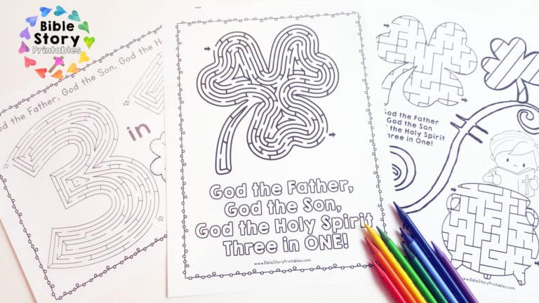 St. Patrick's Day Bible Activity Pack - The Crafty Classroom