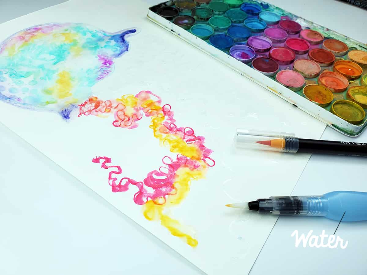 Jellyfish Art Project for Kids - The Crafty Classroom