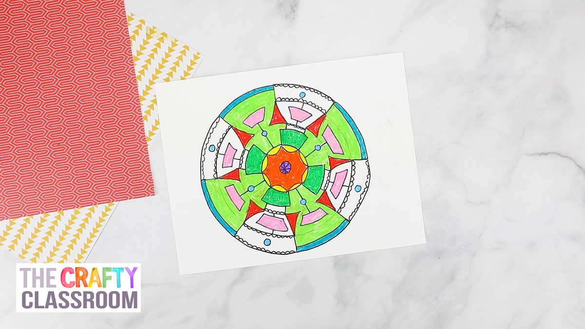 How to Draw a Mandala - The Crafty Classroom