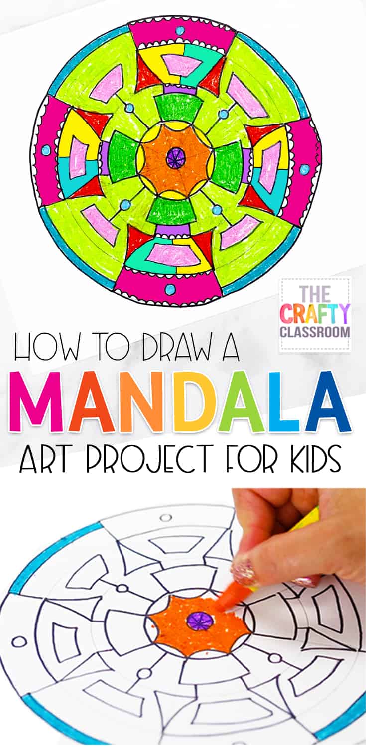How to Draw a Mandala - The Crafty Classroom